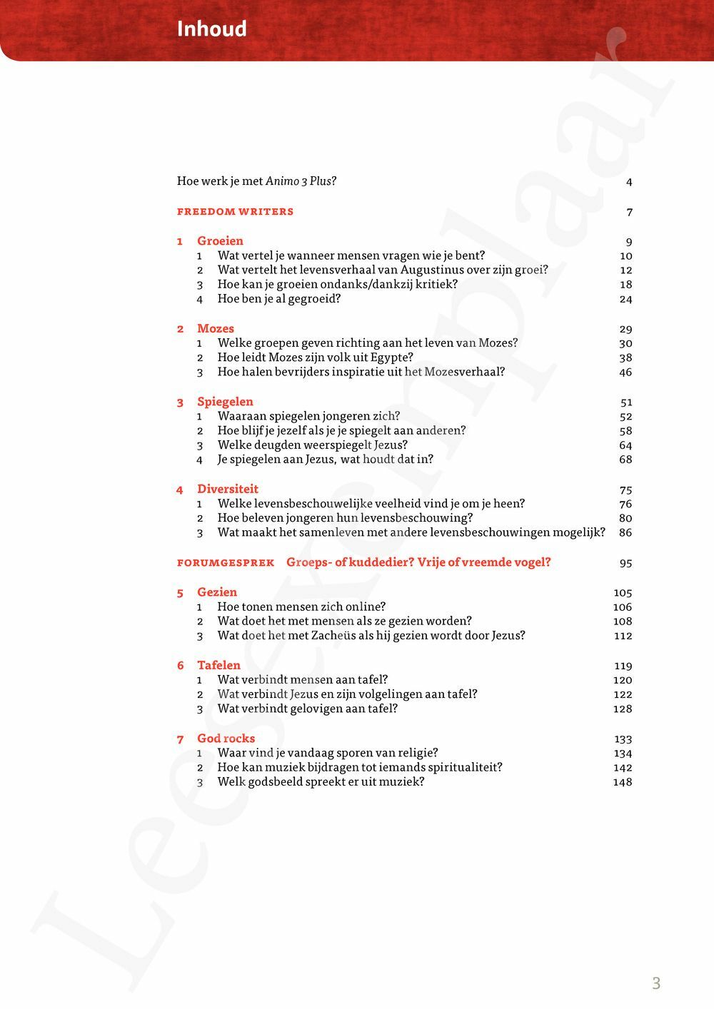 Animo 3 Plus Leerwerkboek (incl. Pelckmans Portaal) – Godsdienst ...