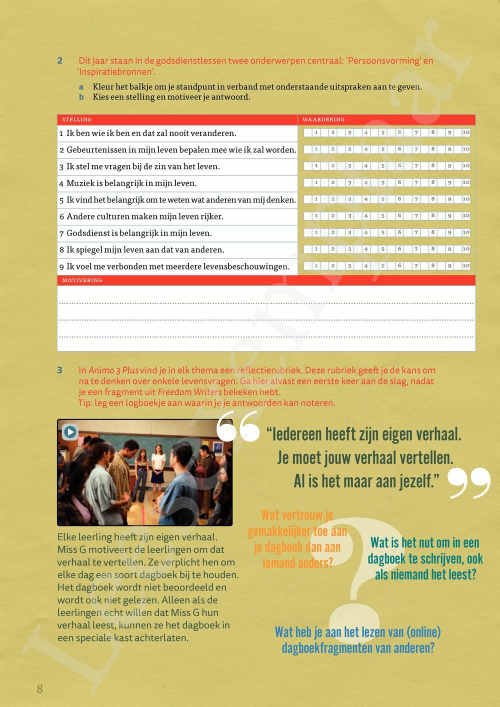 Animo 3 Plus Leerwerkboek (incl. Pelckmans Portaal) – Godsdienst ...