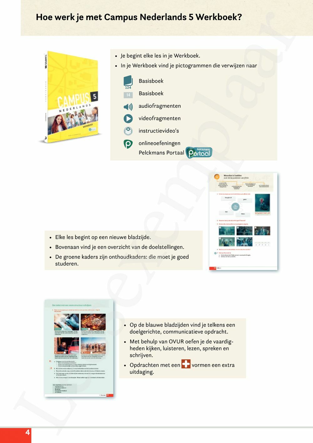 Campus Nederlands 5 Werkboek (incl. Pelckmans Portaal) – Nederlands ...