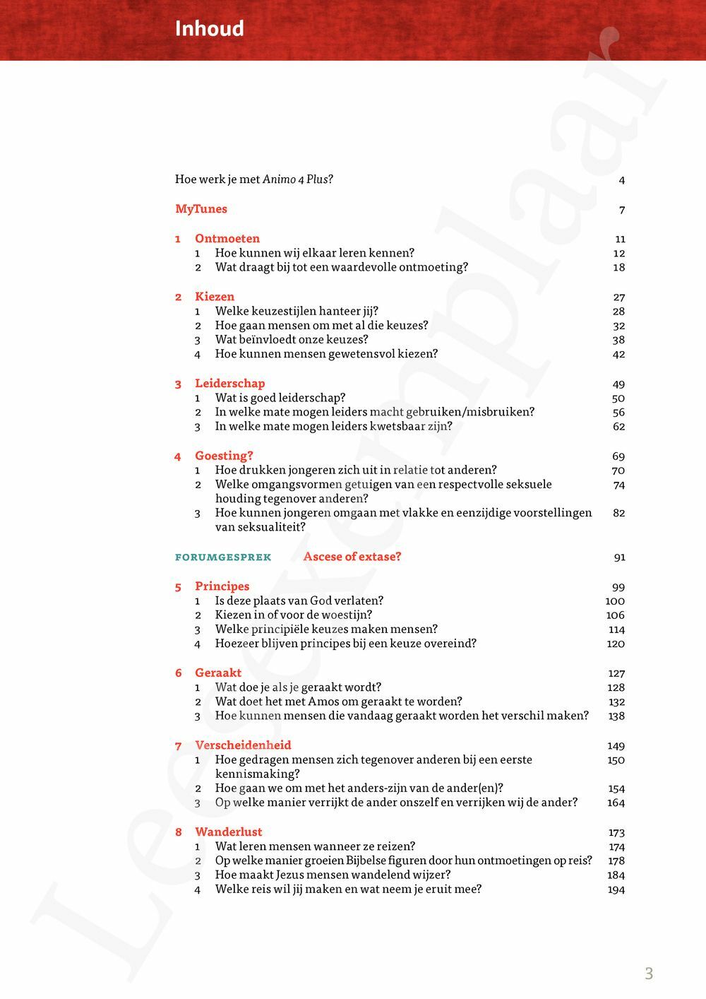 Animo 4 Plus Leerwerkboek (incl. Pelckmans Portaal) – Godsdienst ...