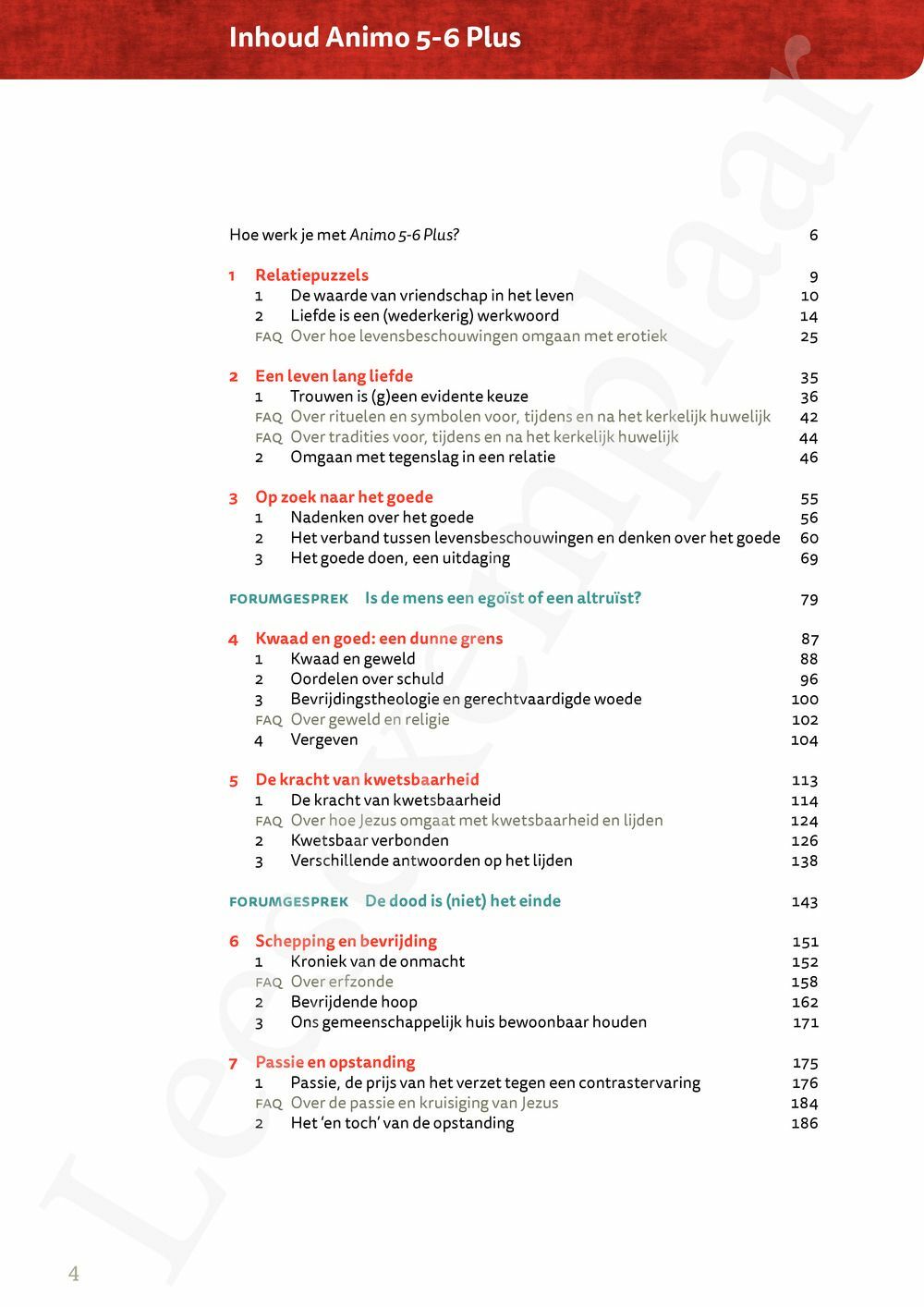 Animo 5-6 Plus Handboek (incl. Pelckmans Portaal) – Godsdienst | Pelckmans