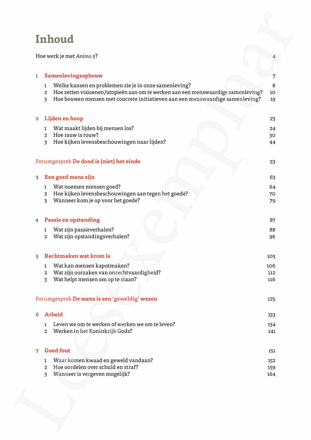 Animo 5 Leerwerkboek (incl. Pelckmans Portaal) – Godsdienst | Pelckmans