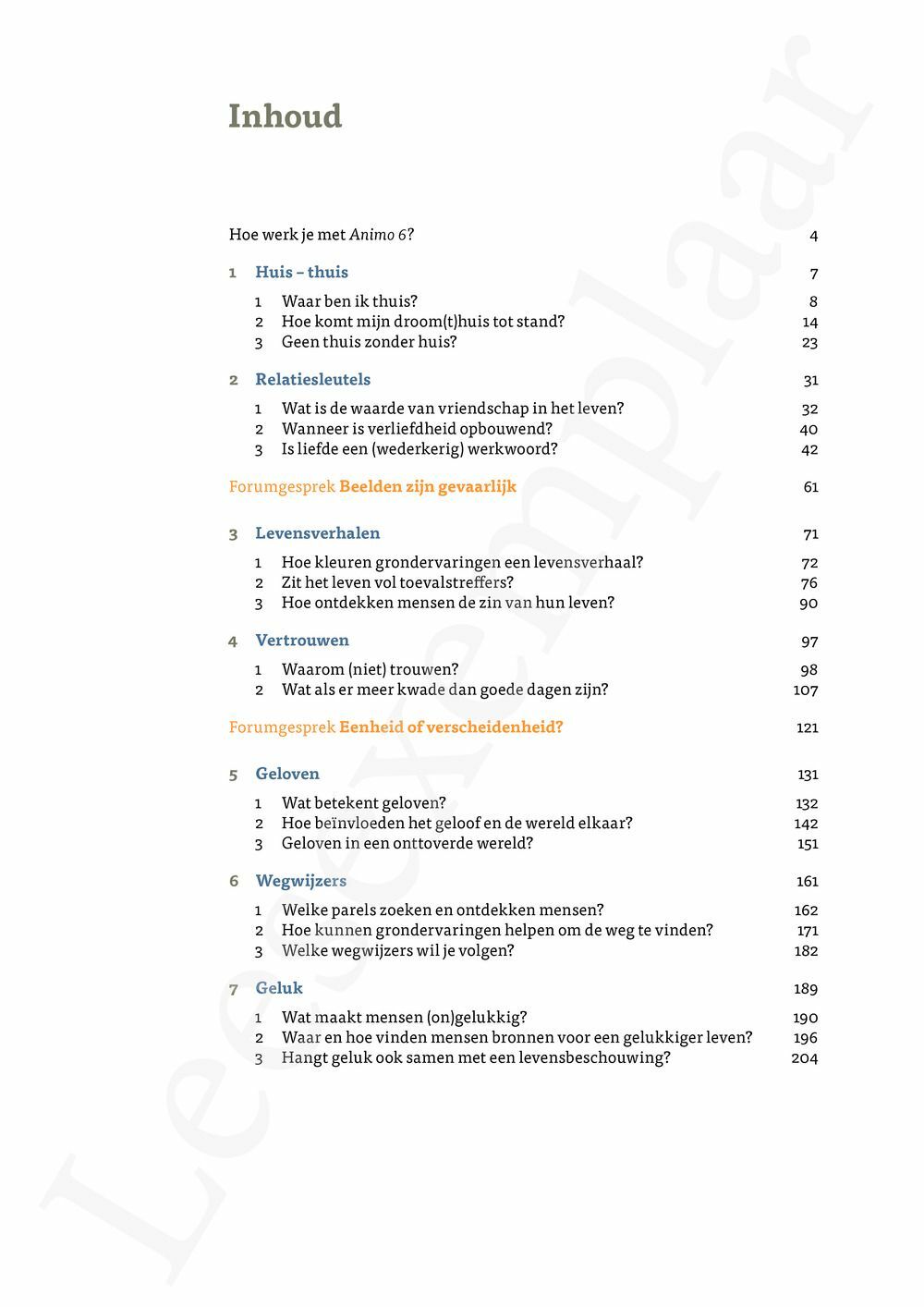 Animo 6 Leerwerkboek (incl. Pelckmans Portaal) – Godsdienst | Pelckmans