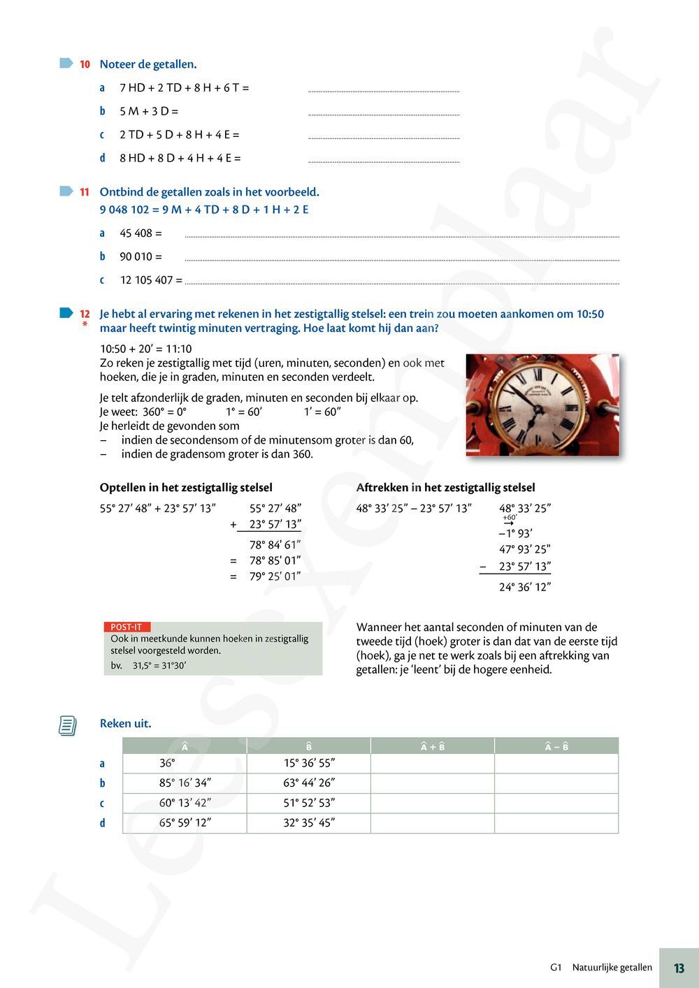 Matrix Wiskunde 1 Getallenleer Leerwerkboek (incl. Vademecum en ...