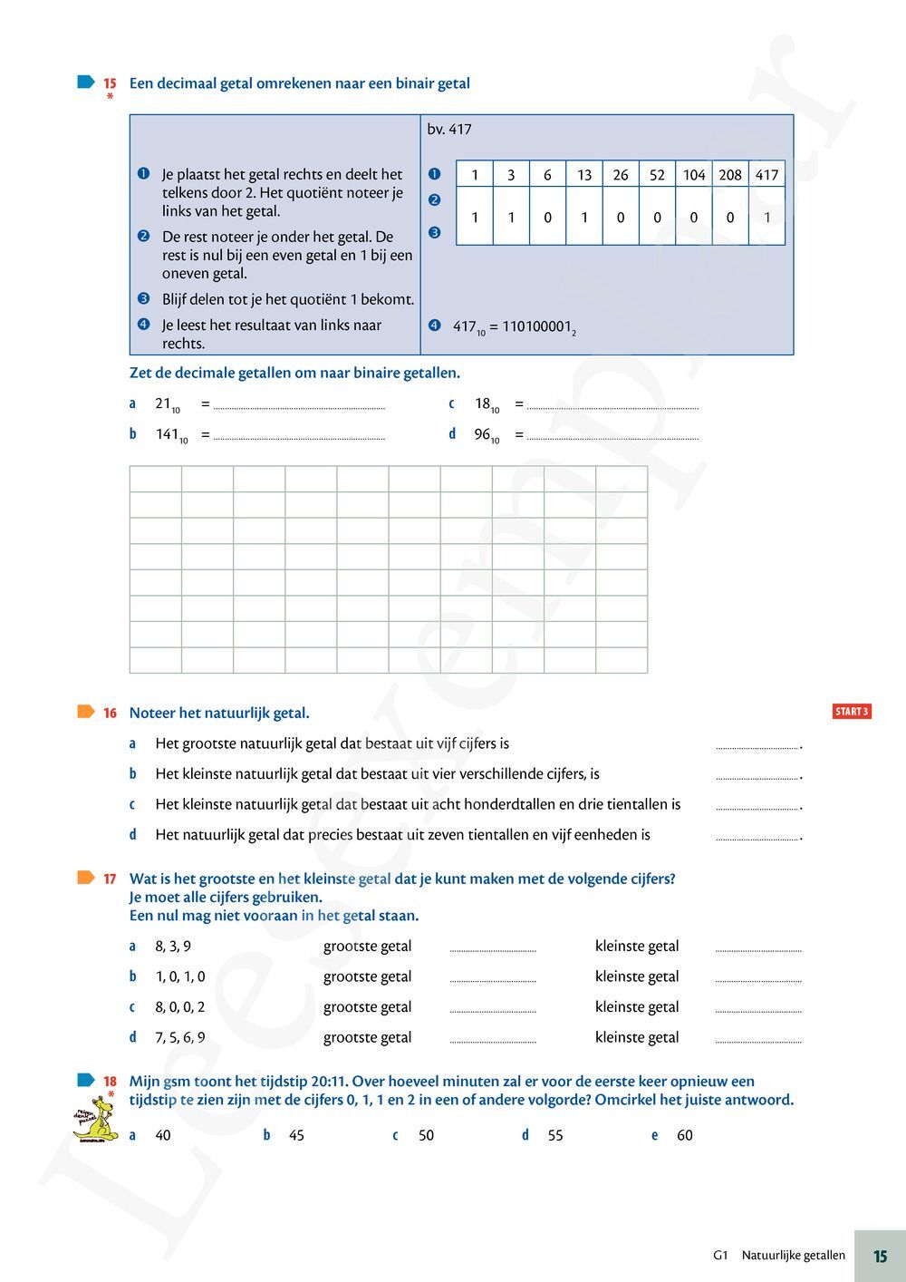 Matrix Wiskunde 1 Getallenleer Leerwerkboek (incl. Vademecum en ...