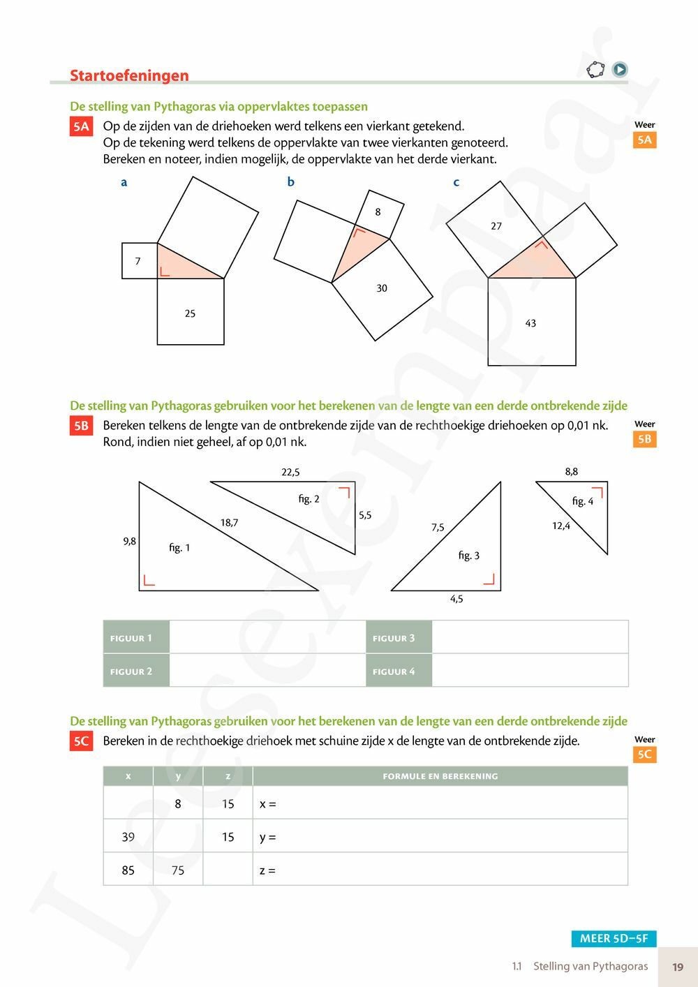 Matrix Wiskunde 3.3 Leerwerkboek B Meetkunde – Statistiek (incl ...