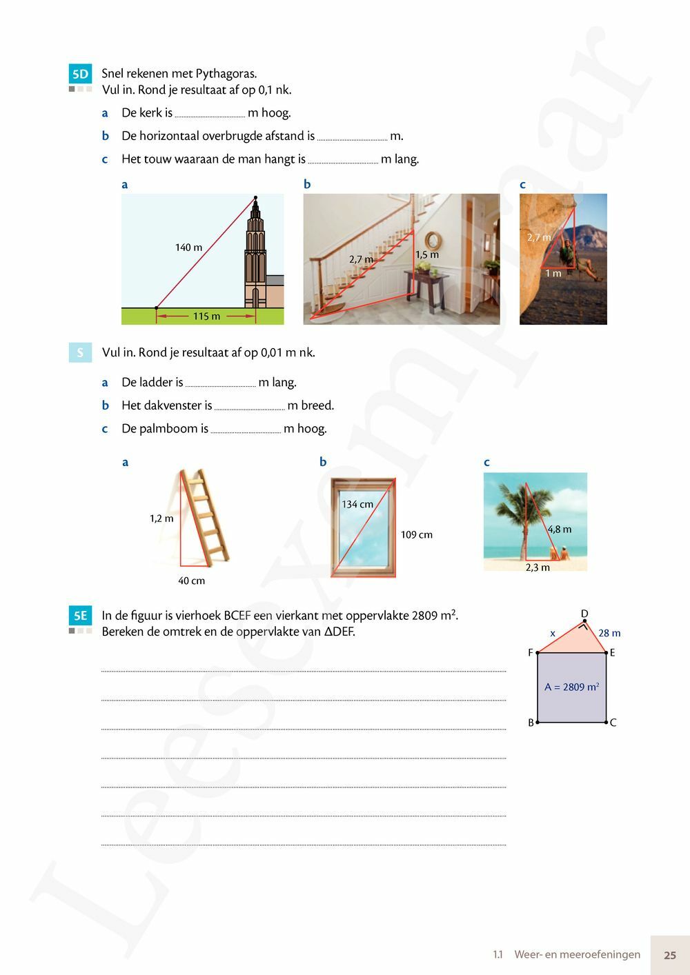 Matrix Wiskunde 3.3 Leerwerkboek B Meetkunde – Statistiek (incl ...