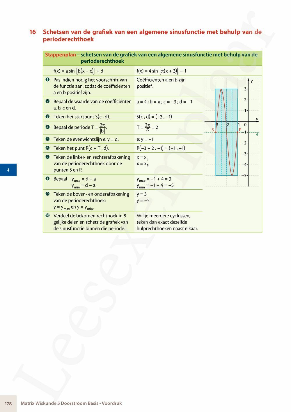 Matrix Wiskunde 5 Analyse deel 1 Doorstroom Basis Handboek (incl ...