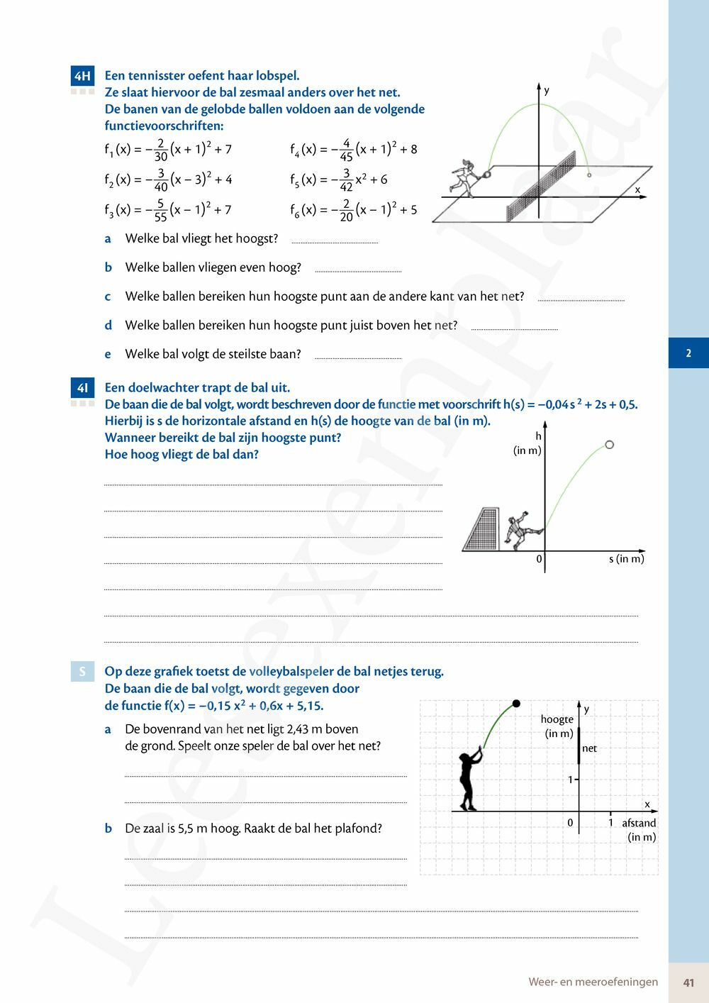 Matrix Wiskunde 5/6 Goniometrie, vectoren, ruimtemeetkunde Dubbele ...