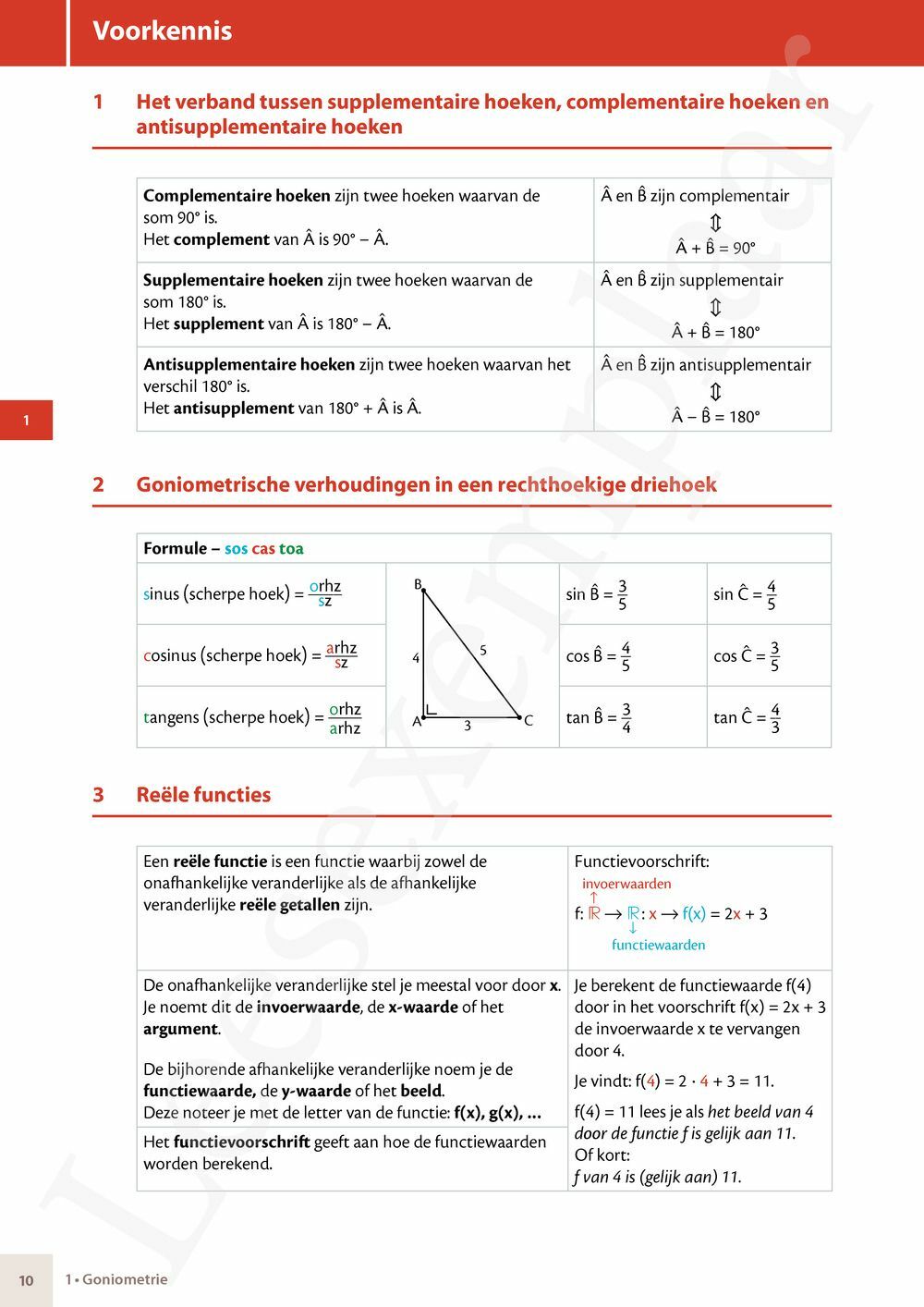 Matrix Wiskunde 5/6 Goniometrie, vectoren, ruimtemeetkunde Dubbele ...
