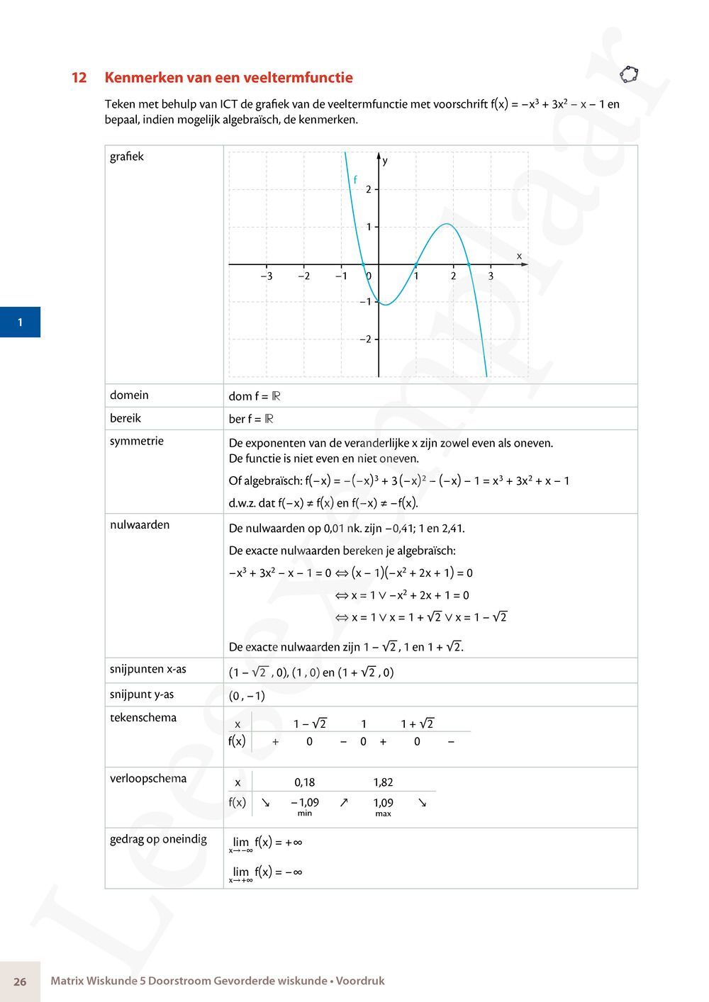 Matrix Wiskunde 5 Logica, groepentheorie, complexe getallen Doorstroom ...