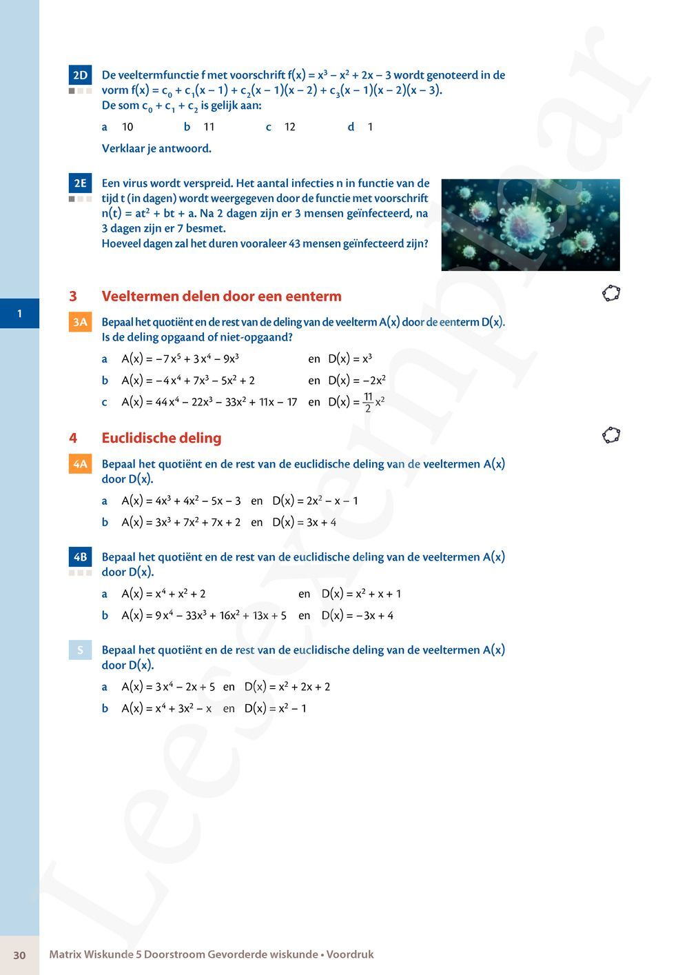Matrix Wiskunde 5 Analyse deel 2: rijen, continuïteit, limieten ...