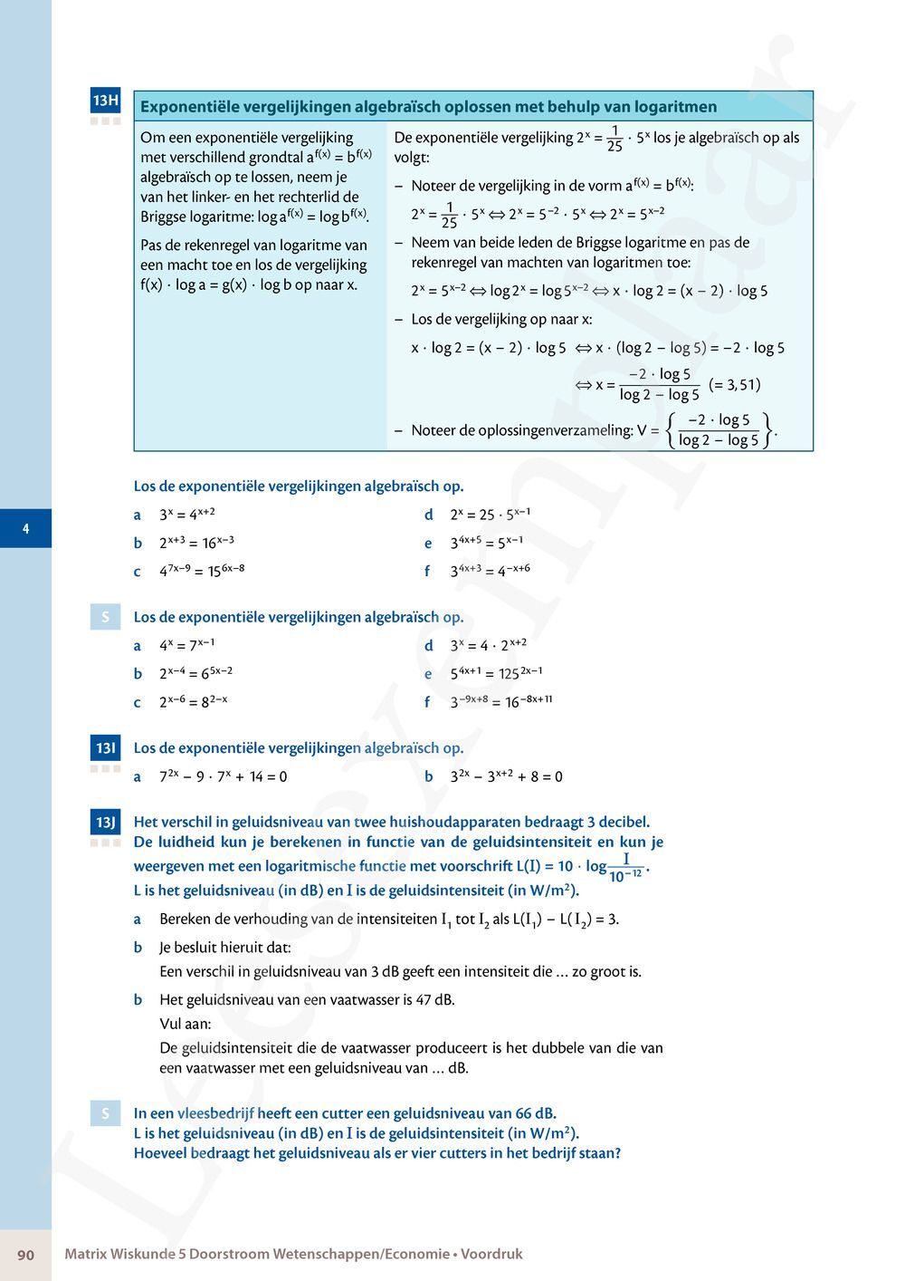 Matrix Wiskunde 5 Analyse deel 2: rijen, continuïteit, limieten ...
