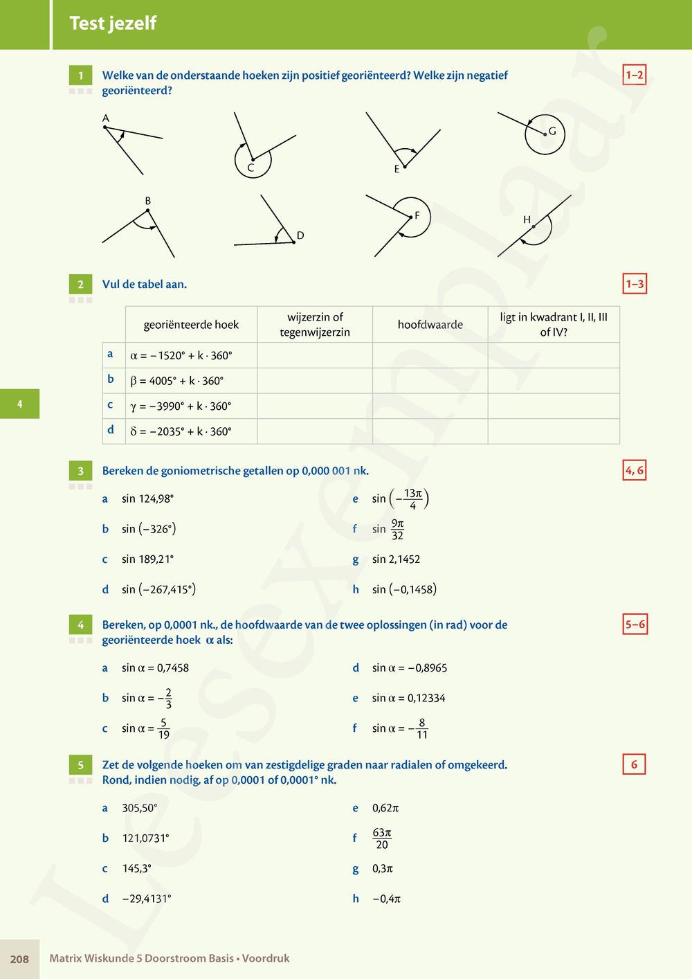 Matrix Wiskunde 5/6 Kansrekenen, statistiek Doorstroom Basis en Dubbele ...
