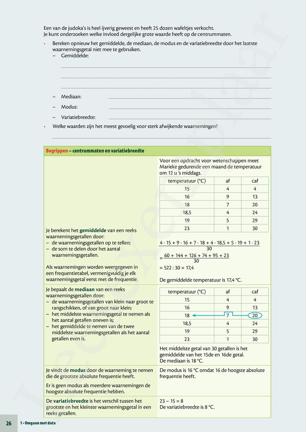 Matrix Wiskunde 2 Getallenleer Leerwerkboek (incl. Vademecum en ...
