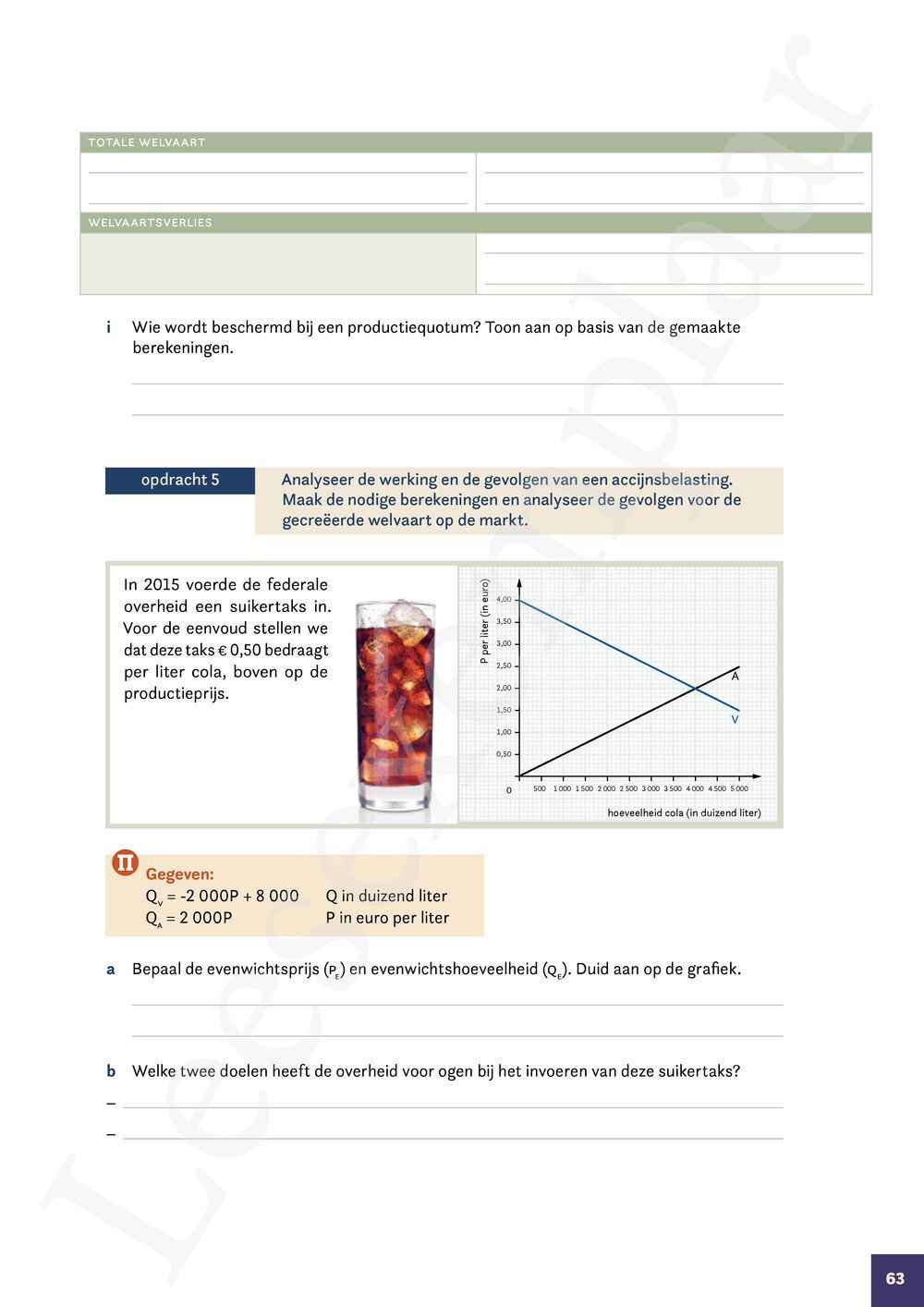 Markt 5 Economie Werkboek (incl. Pelckmans Portaal) – Economie | Pelckmans