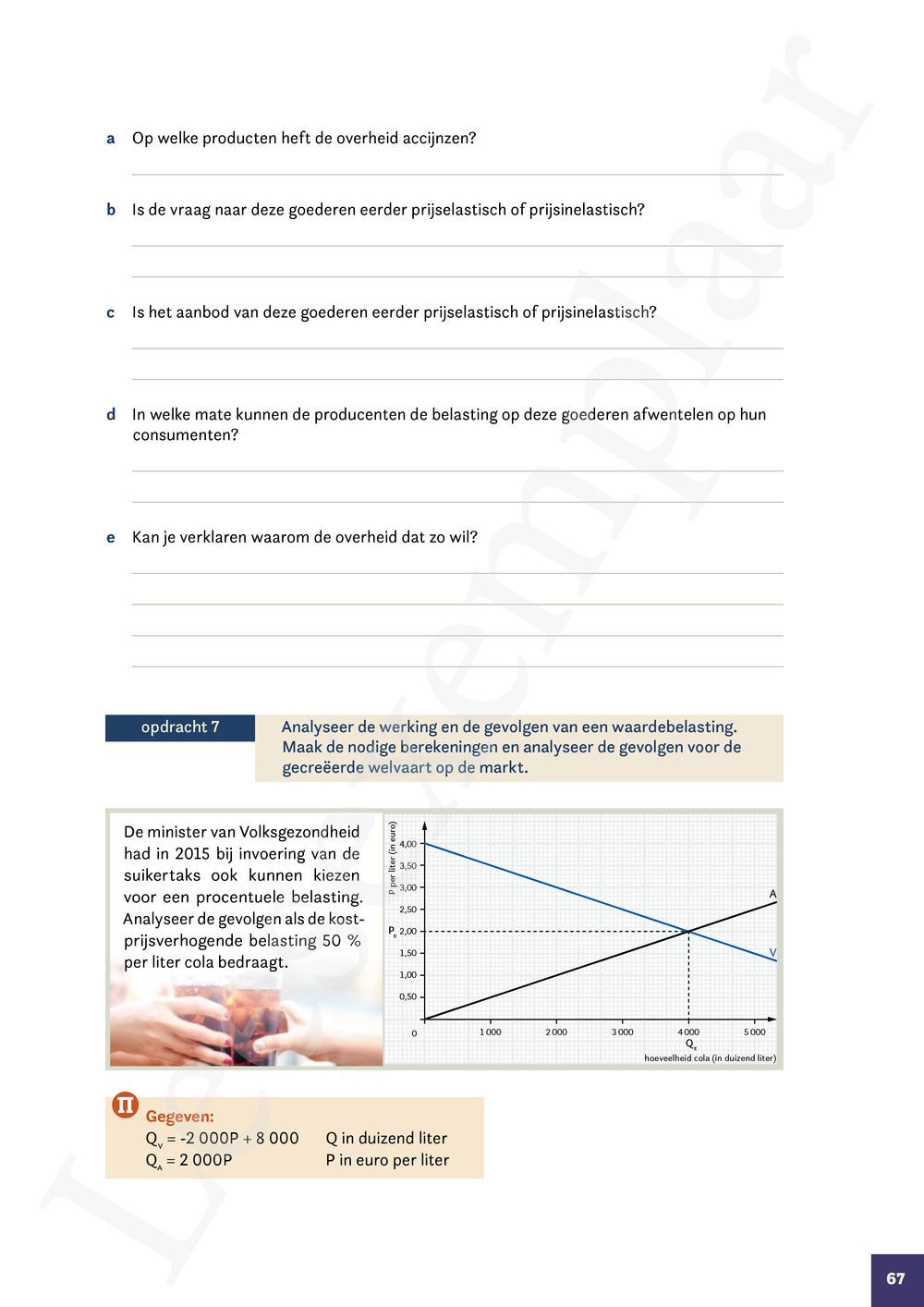 Markt 5 Economie Werkboek (incl. Pelckmans Portaal) – Economie | Pelckmans