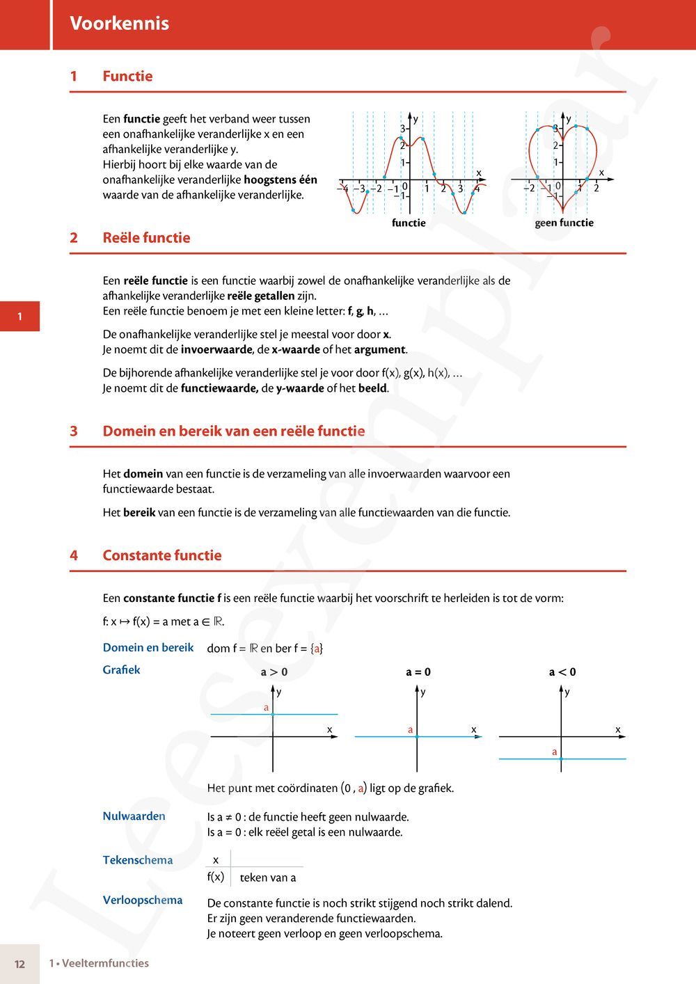 Matrix Wiskunde 5 Analyse deel 1: functieonderzoek Doorstroom ...