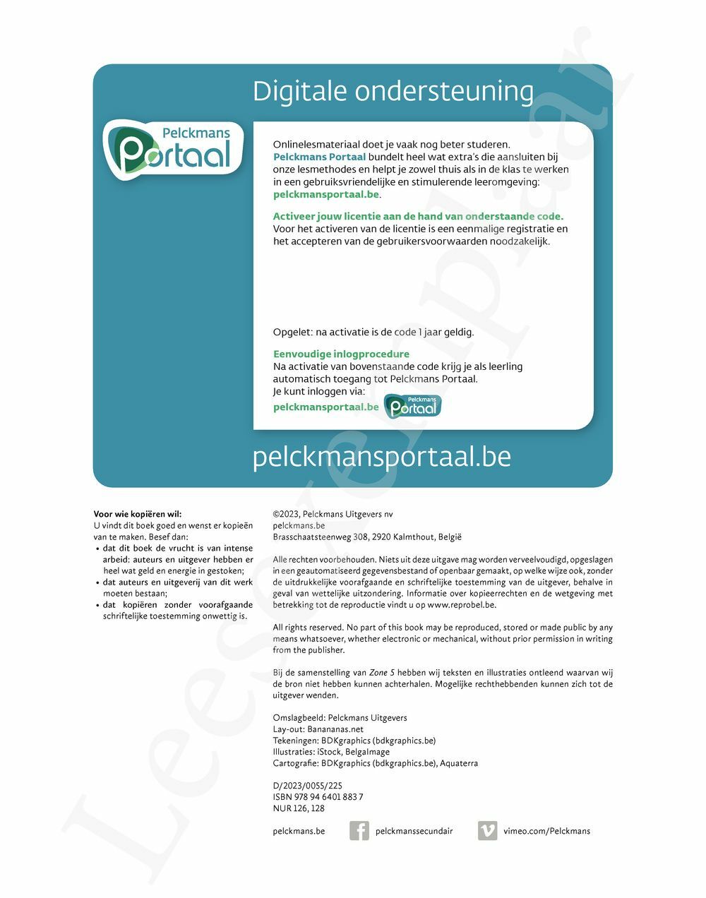 Zone 5 Doorstroom Handboek (Incl. Pelckmans Portaal) – Aardrijkskunde ...